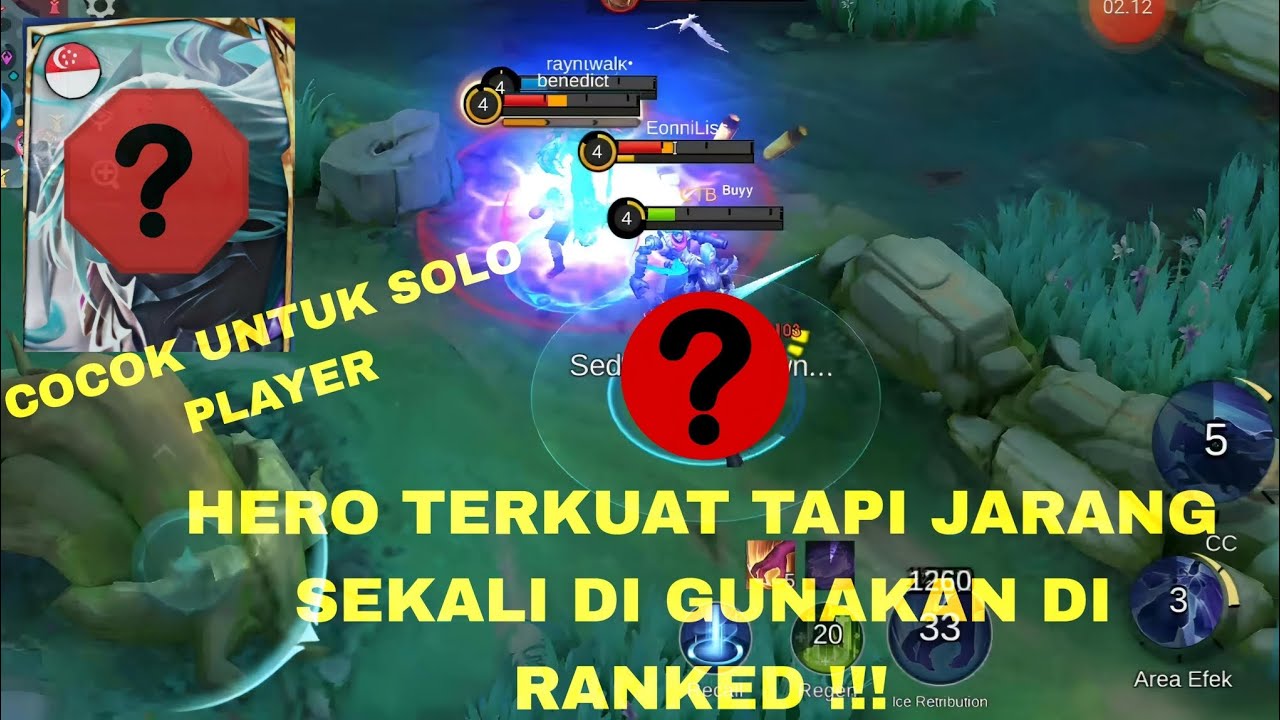 Padahal Ni Hero Enak Banget Kalau Buat Pushrank !!! Tapi Jarang Di ...