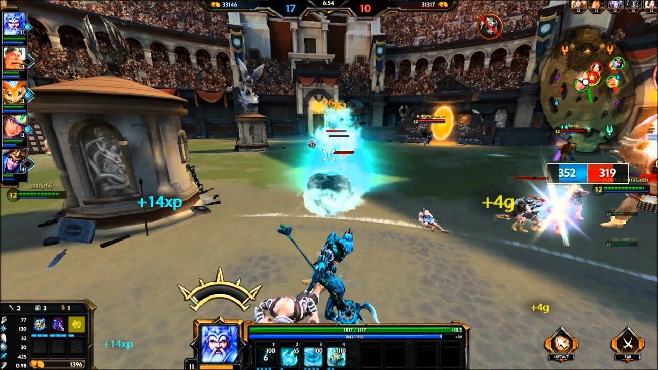 Smite Episode 1! Poseidon, Dude You're a Squirrel! - YouTube