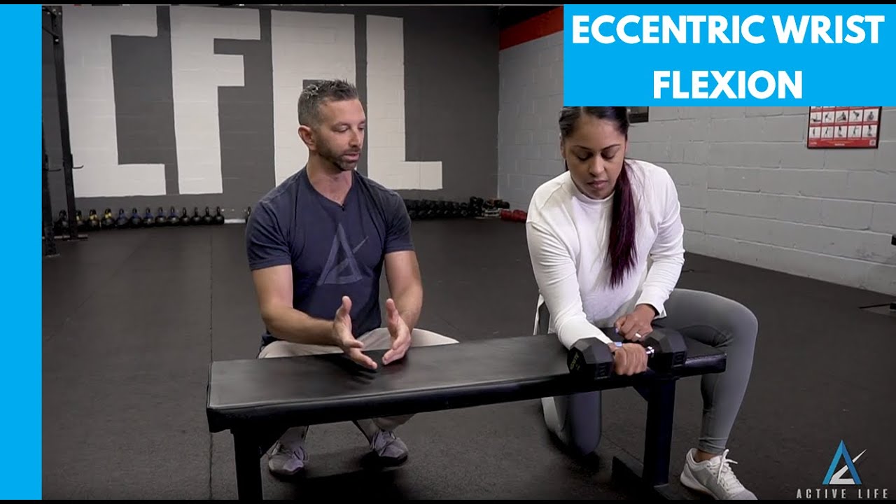 Eccentric Wrist Flexion Movement Demo - YouTube