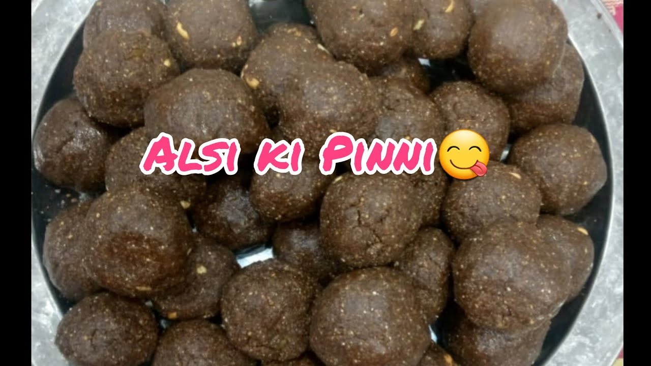 Alsi ki pinni recipe😋. - YouTube