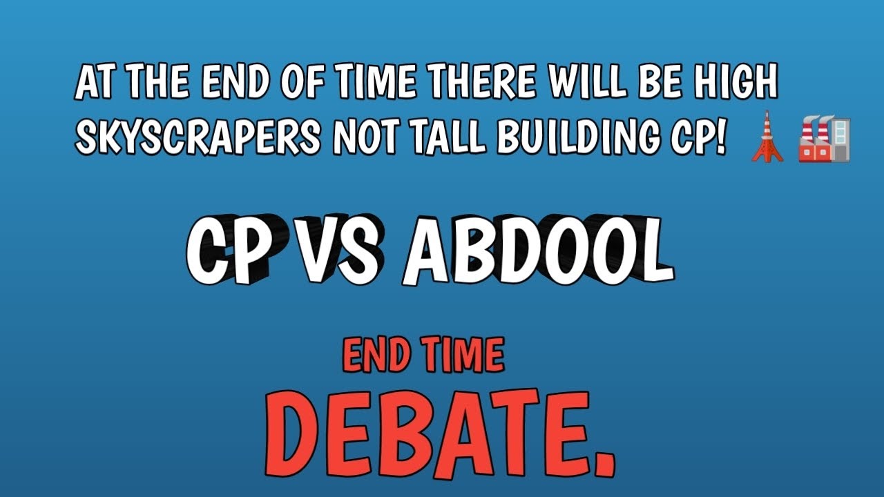 Christian Prince vs Abdool Debate. Prophet's Prophecy of "End time ...