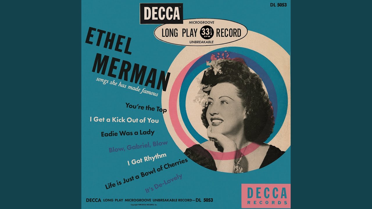 Ethel Merman Gypsy Album Cover