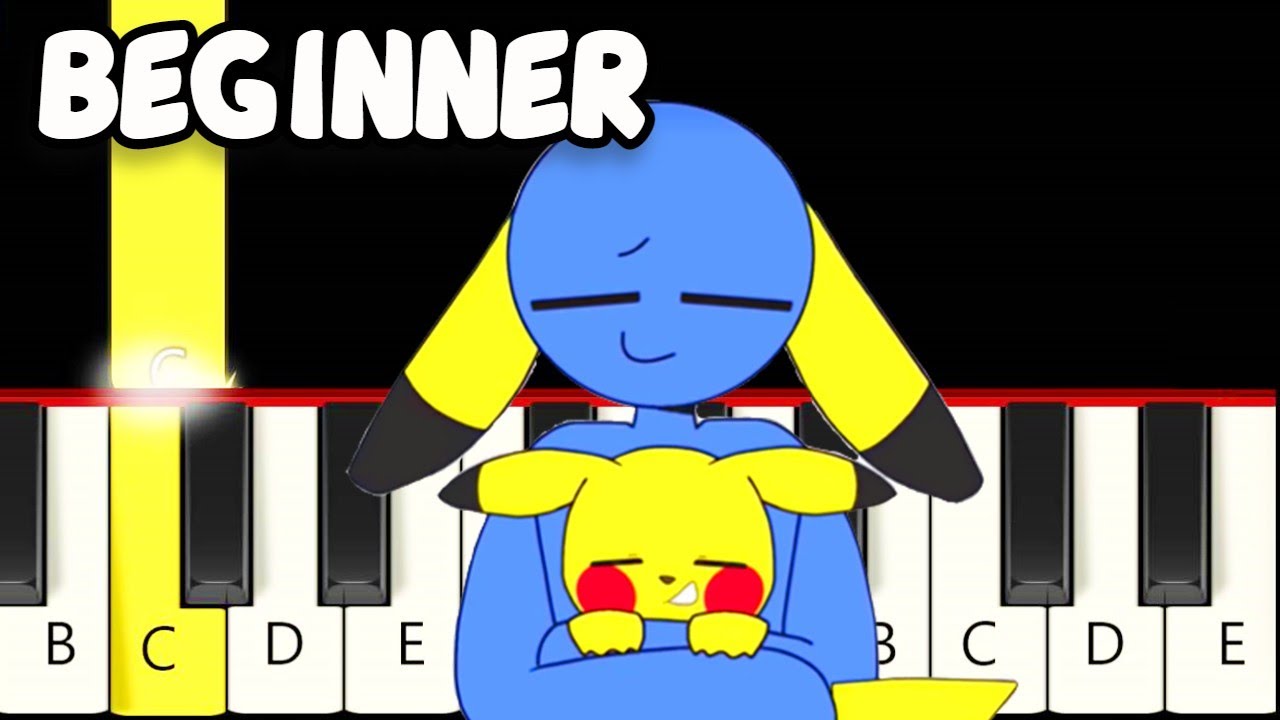 Pika Pika Pikachu - Fast and Slow (Easy) Piano Tutorial - Beginner ...