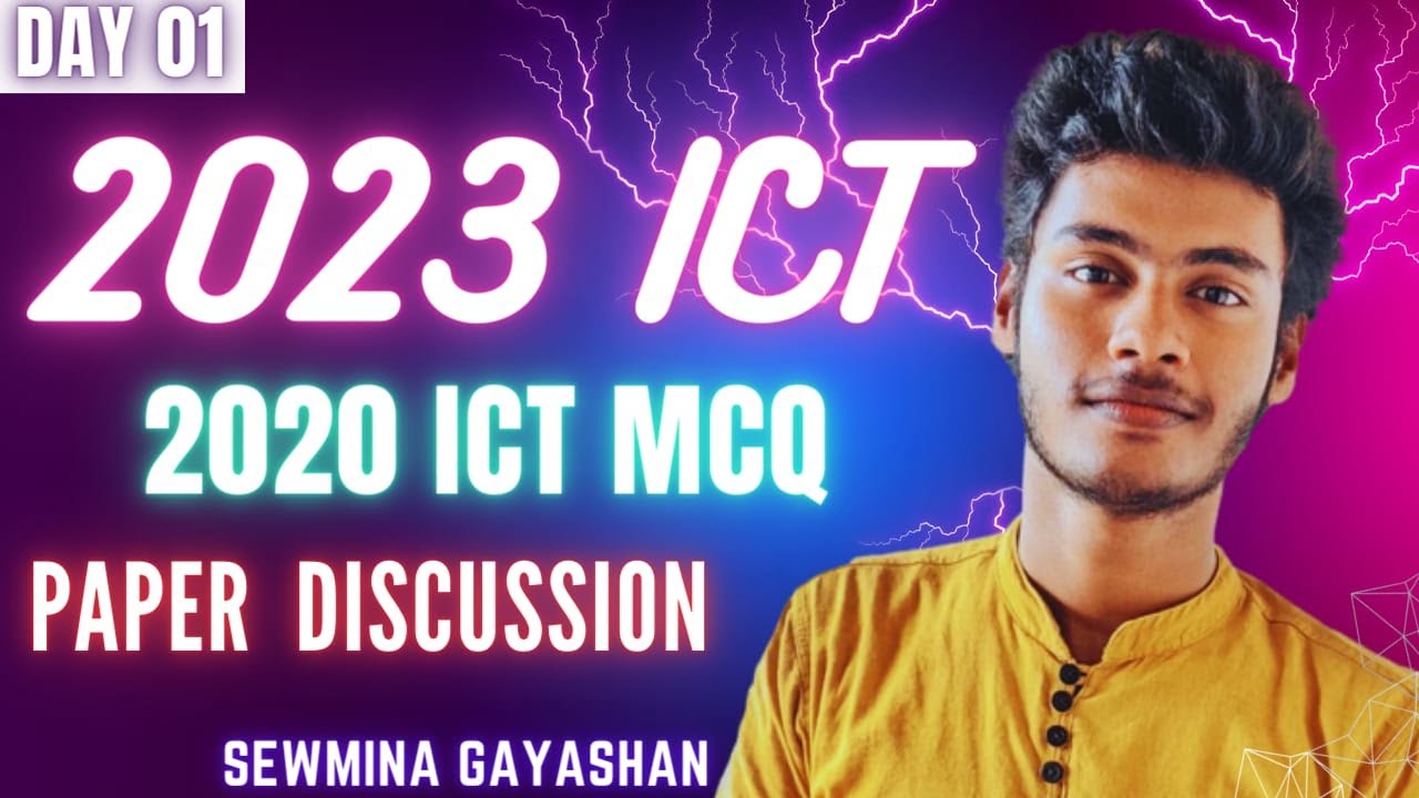 ICT 2020 MCQ PASTPAPER DISCUSSION (1-10) - YouTube