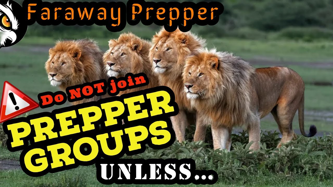 Prepper Groups -Important Info- - YouTube