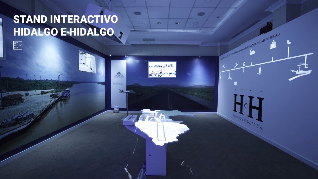 Unveiling Stand Interactivo | Hidalgo E Hidalgo - Lut Estudio Lab - YouTube