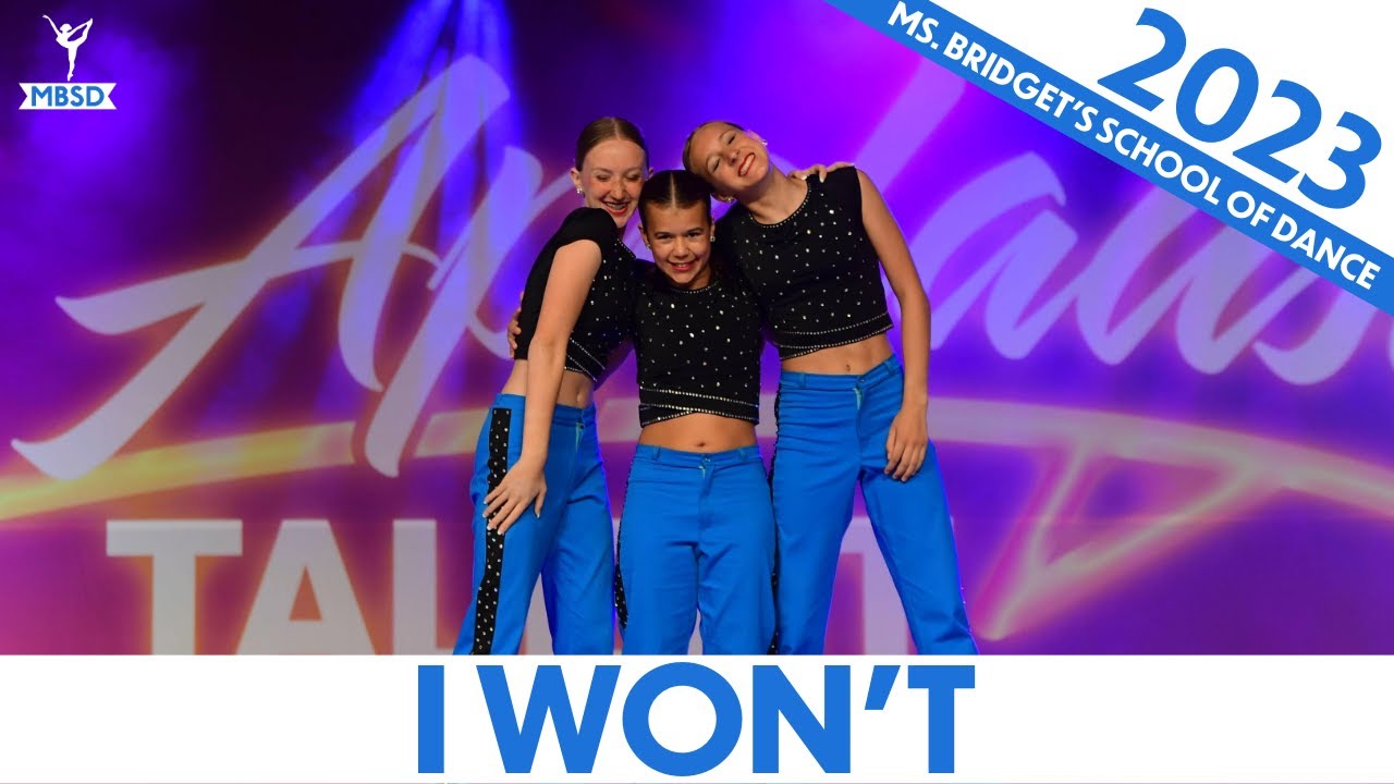 "I Won't" - Teen Tap Trio - Ms. Bridget's School of Dance [2023]" - YouTube