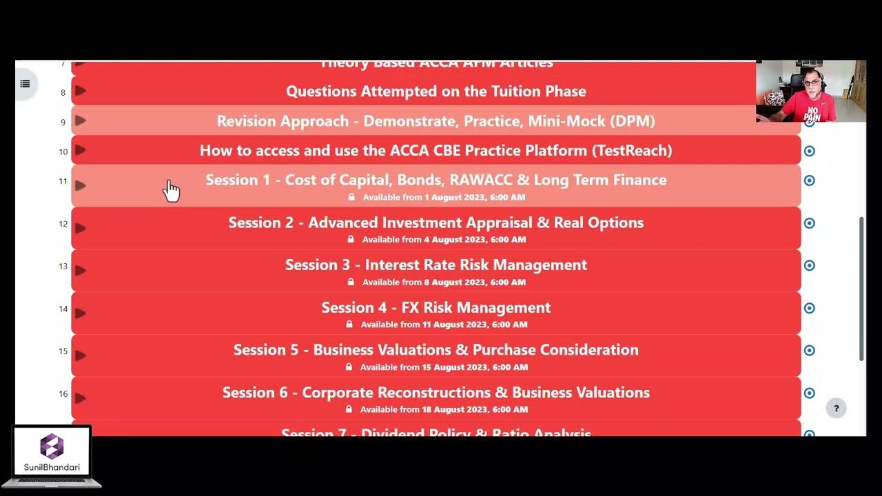 ACCA AFM Revision + 2 Mocks Course - YouTube
