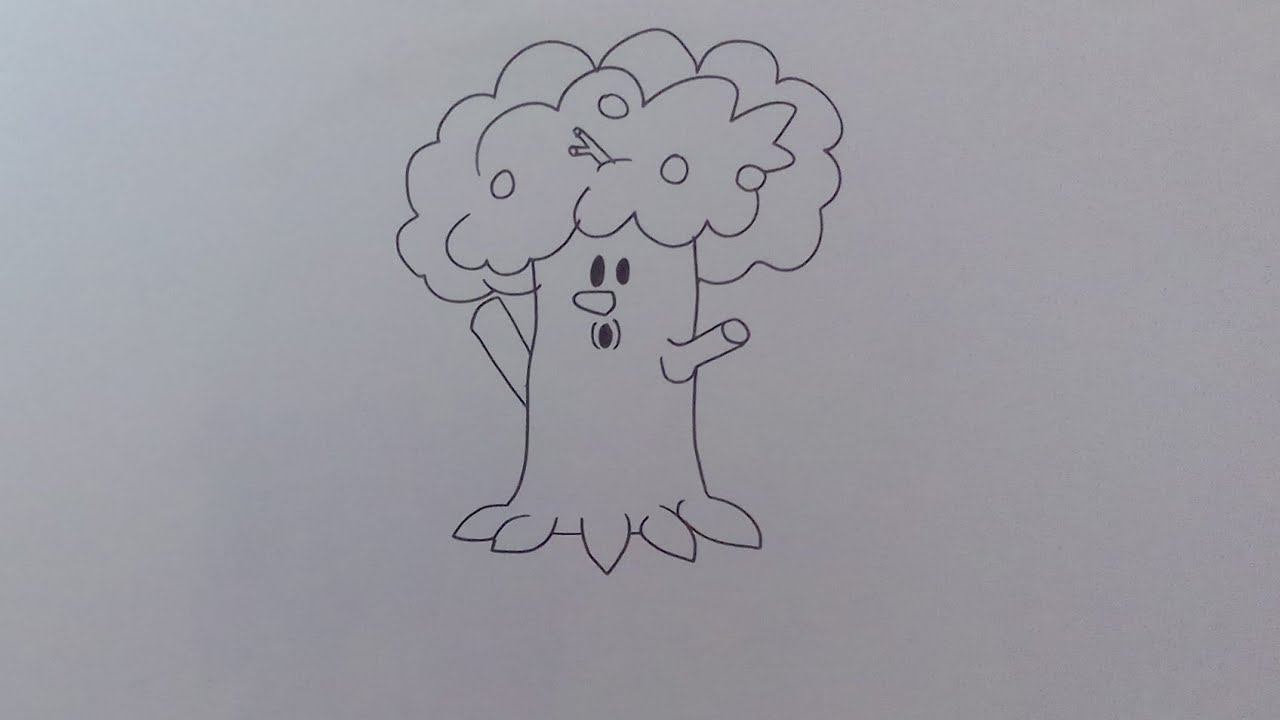 how to draw whispy woods | draw whispy woods | whispy woods - YouTube