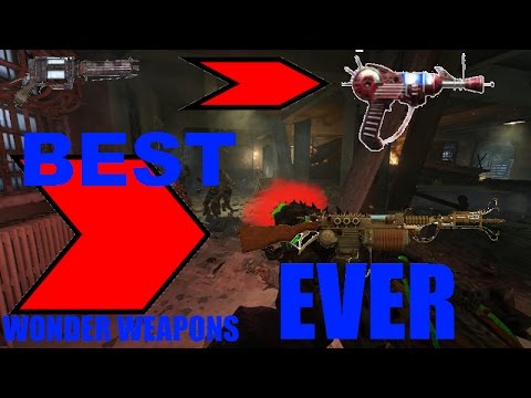 BEST WONDER WEAPONS IN CALL OF DUTY ZOMBIES! (WaW, BO1, BO2, & BO3 ...
