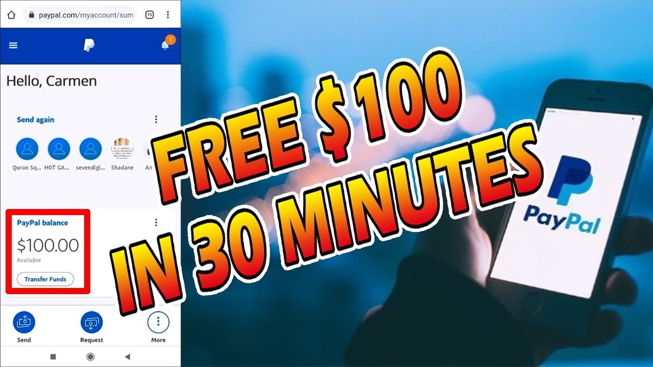Make Money Online Paypal 2023 - How to Get $100 in Paypal 100% LEGIT ...