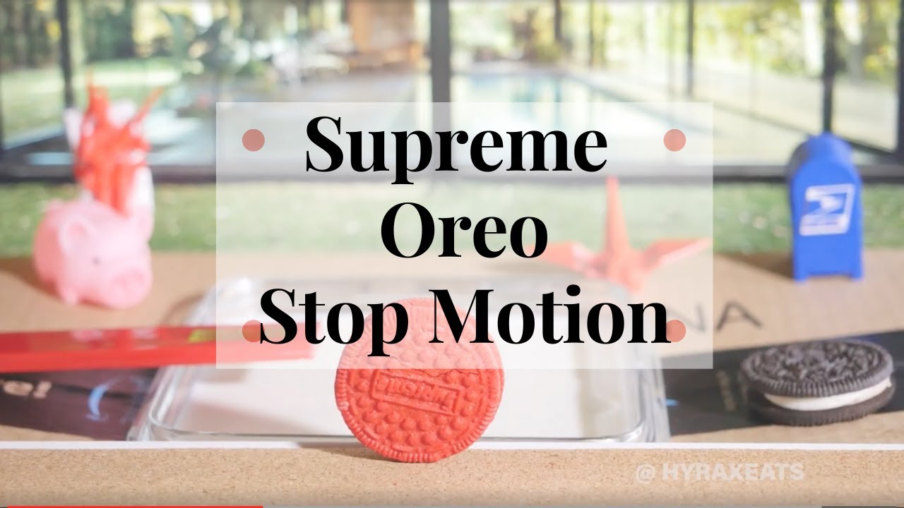 SUPREME OREO in Stop Motion “Ad” ! - YouTube