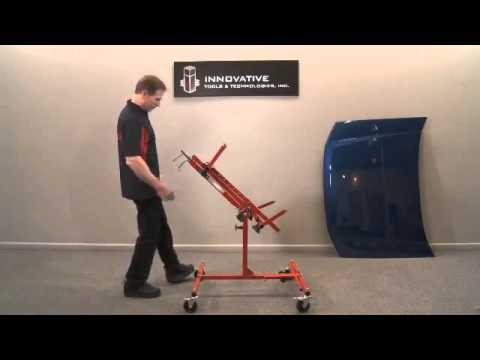 Innovative Ultra Rack Panel Paint Stand at Grade A Tools - YouTube