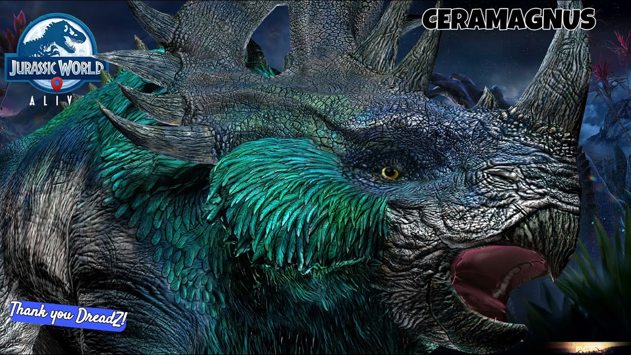 CERAMAGNUS- THE GREAT APEX TEARS UP THE BEACH!! (Jurassic World Alive 2 ...