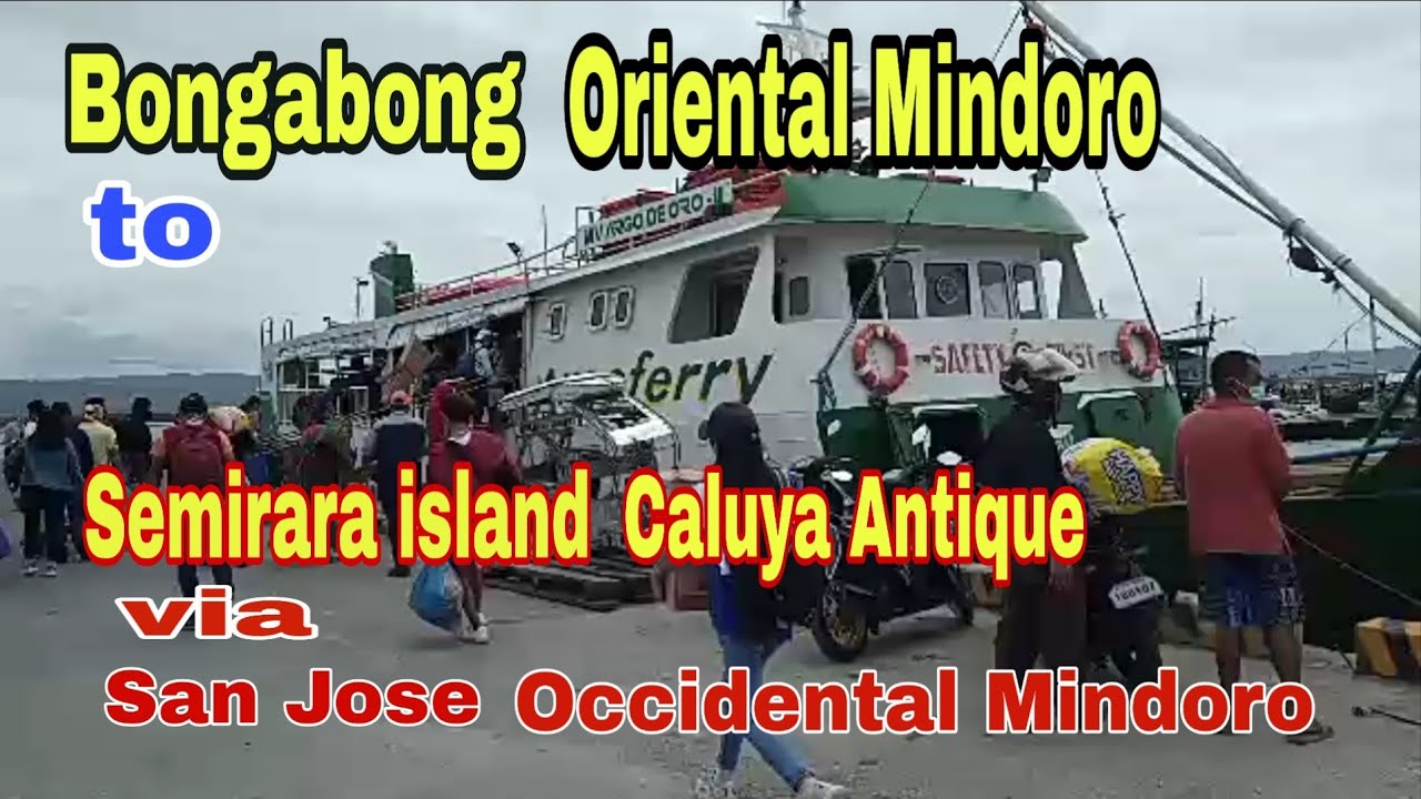 Visita iglesia /Semirara island Caluya Antique / Pas TV - YouTube