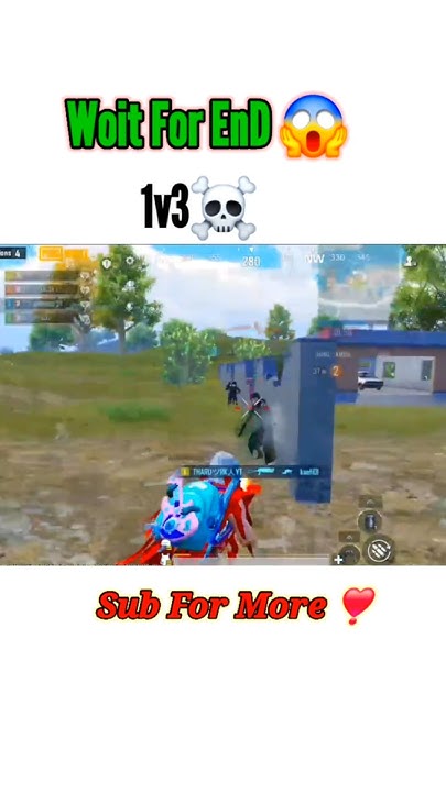 1v3 Clutch #shorts #pubgmobile #bgmi #shortsfeed #ytshorts #youtubeshorts - YouTube