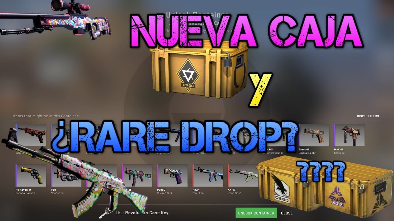 Nueva REVOLUTION CASE 220 DIAS SIN CAJA MOVIMIENTOS En El RARE DROP nueva-revolution-case-220-dias-sin-caja-movimientos-en-el-rare-drop
