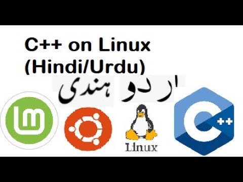 C++ on Linux Operating System (Hindi/Urdu). Installation of g++/gcc compiler on Linux. Typing ...