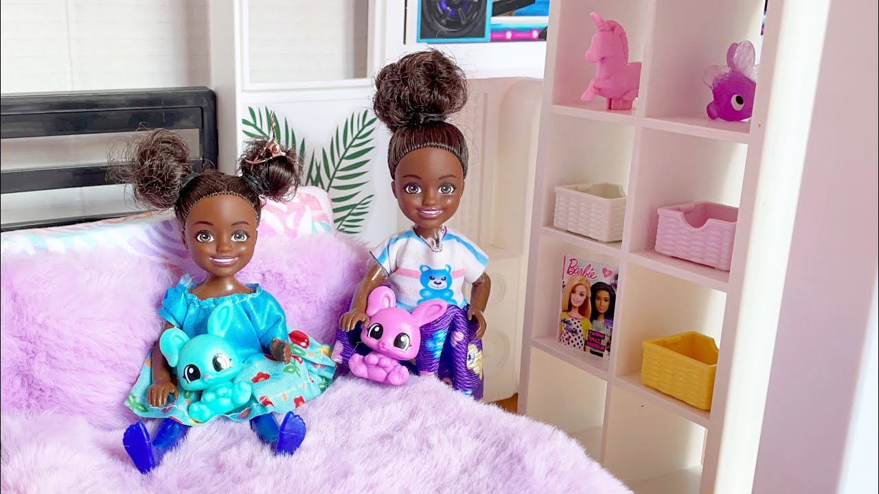 Barbie Adventures |Chelsea Doll Gets a New Bedroom Ep.10 - YouTube