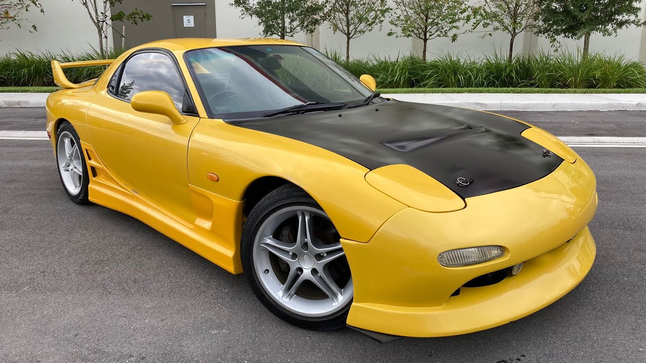 RX7 FD3S MAZDA Twin Turbo 13B Engine JDM Classic RHD for sale - YouTube