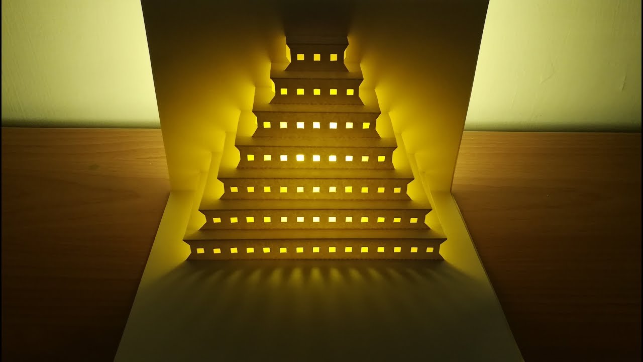 3d Pyramid Of Niches｜Pyramid Pop up card｜paper art｜kirigami art｜Origami ...