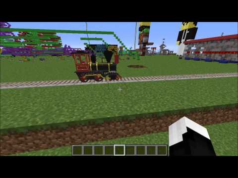 minecraft train 3D model