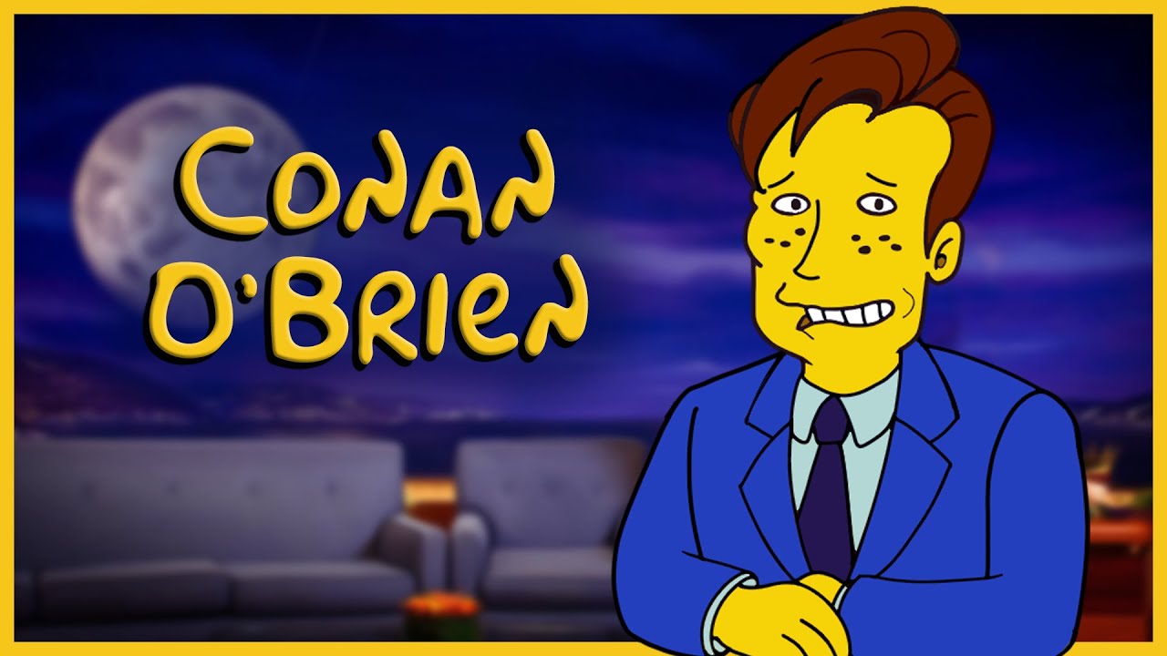 How Conan Impacted The Simpsons - YouTube