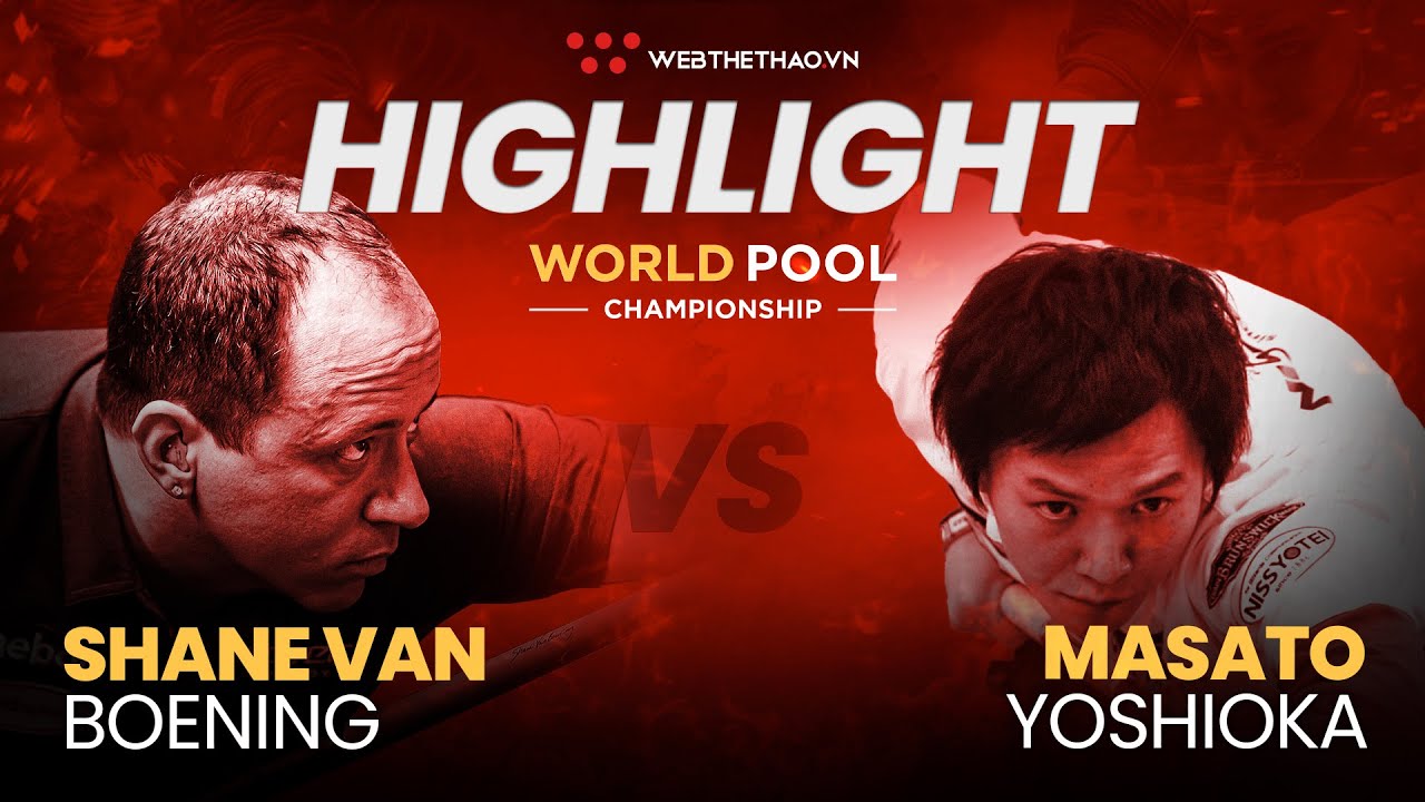 Highlights | Shane van Boening Vs Masato Yoshioka | World Pool ...