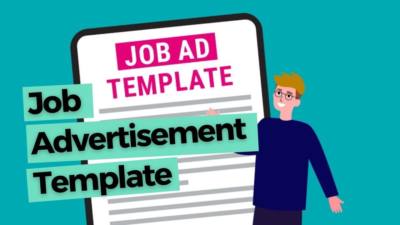 Job Advertisement Template - YouTube