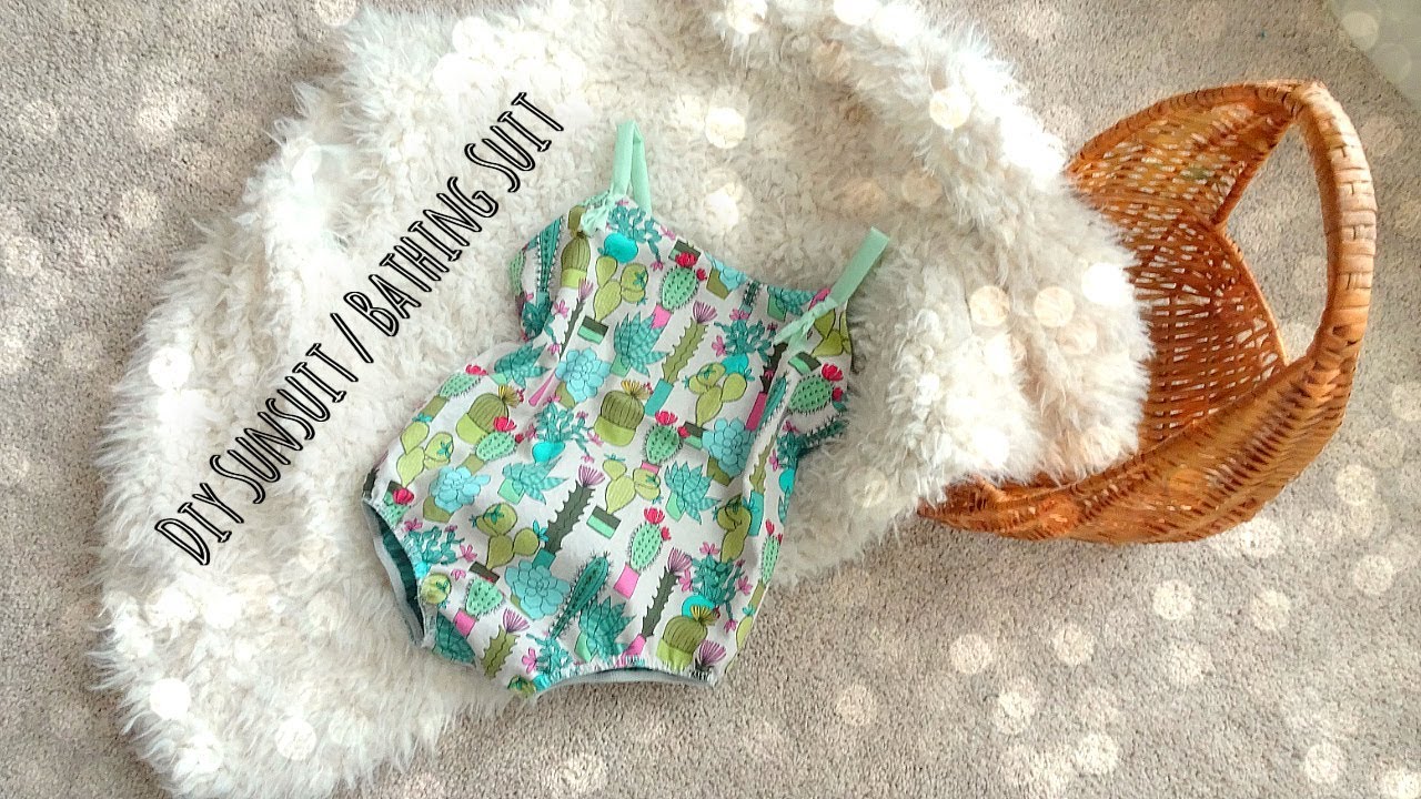 DIY Sunsuit / Bathing Suit - YouTube