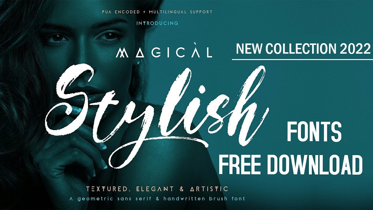 NEW STYLISH BEST FONT DOWNLOAD 2022 || BEST FONT FOR EDITING - YouTube