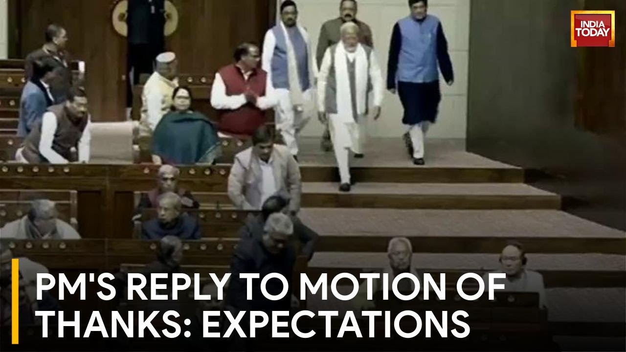 Prime Minister Narendra Modi's Response To 'Motion Of Thanks' In Rajya ...