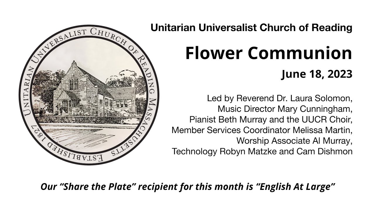 Sunday, June 18, 2023: "Flower Communion" - YouTube