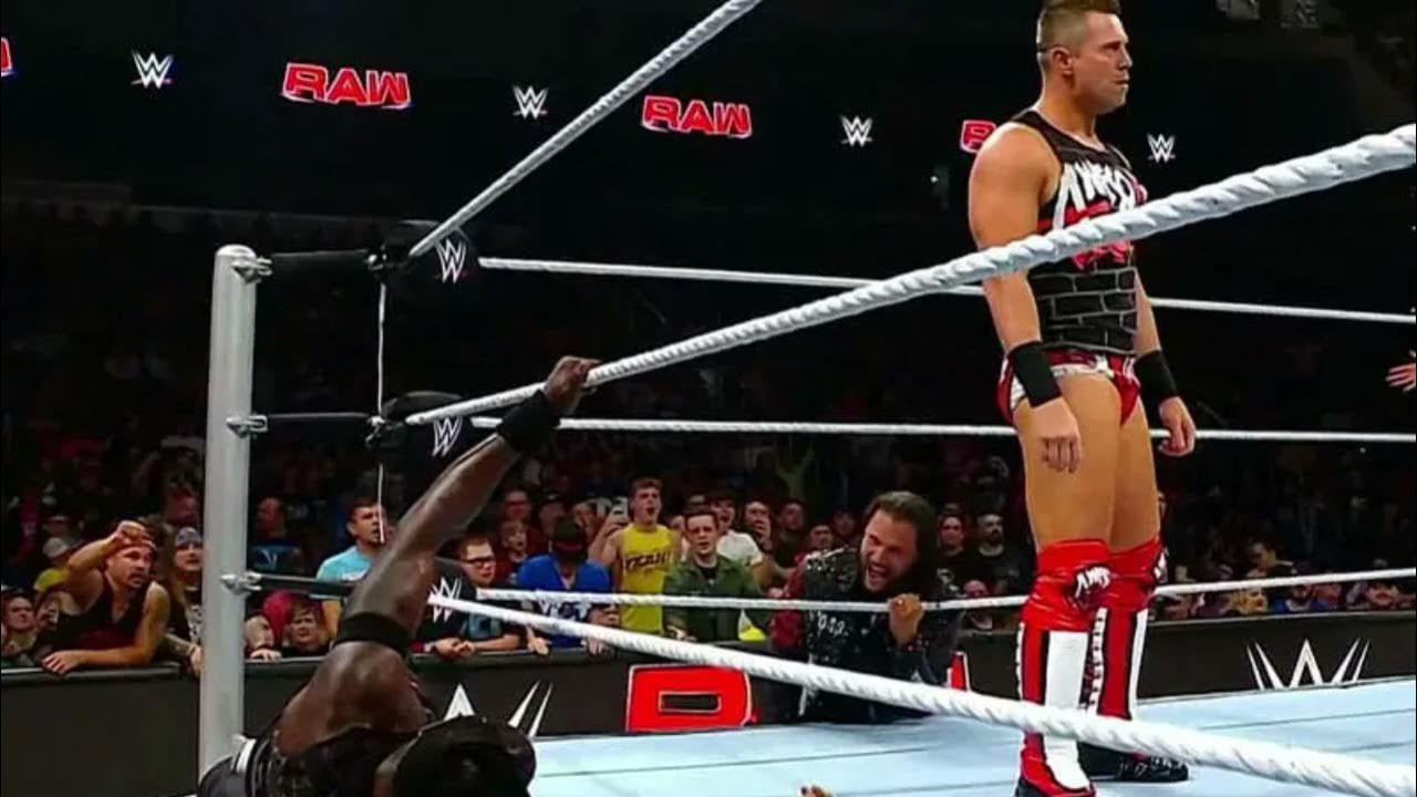 The Miz Turns Heel On WWE RAW! - YouTube
