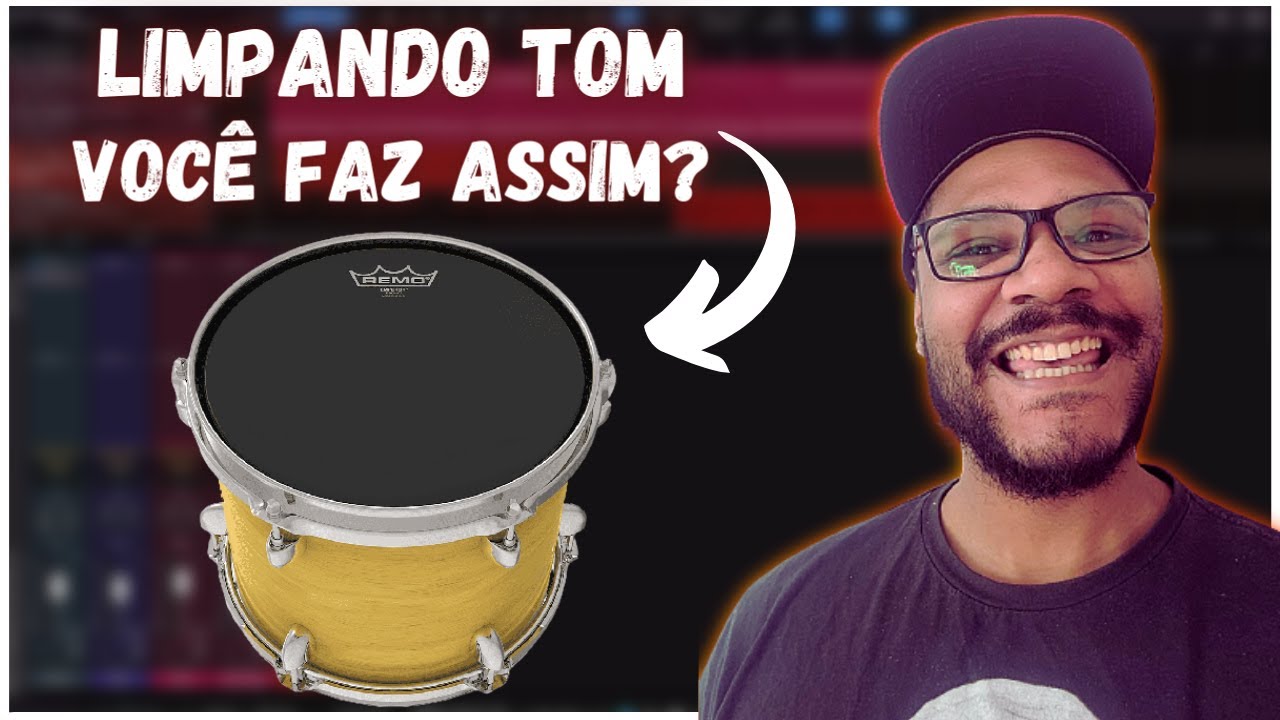 Dica INCRÌVEL para Limpar o Tom da Bateria | Dica de Mixagem e ...