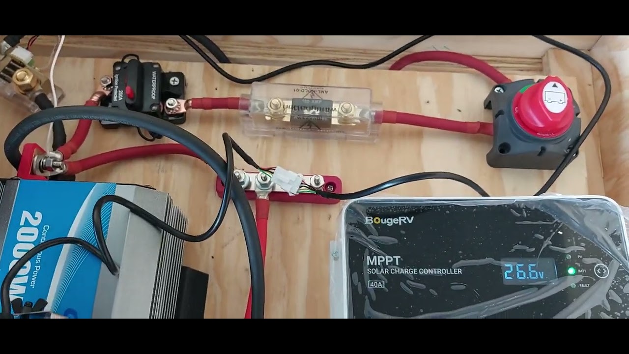 Diy solar finished product - YouTube