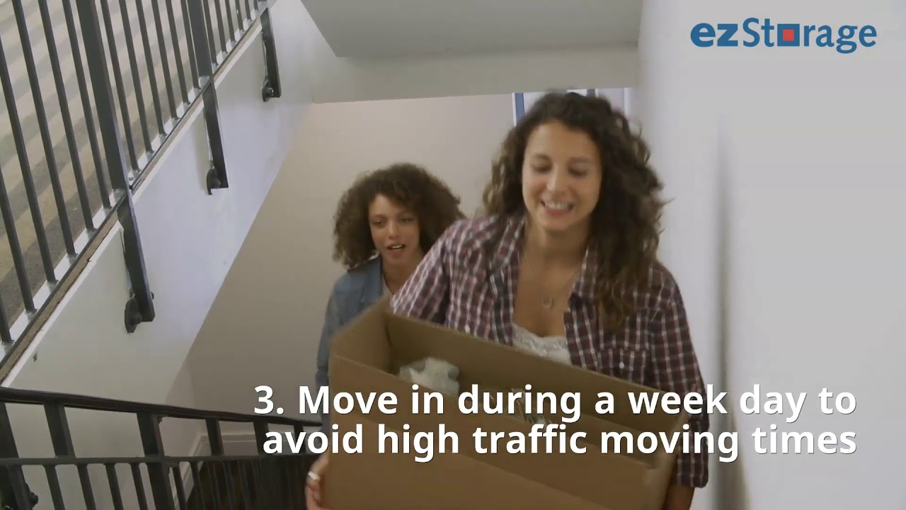 ezStorage: 5 Tips for Moving into a Dorm - YouTube