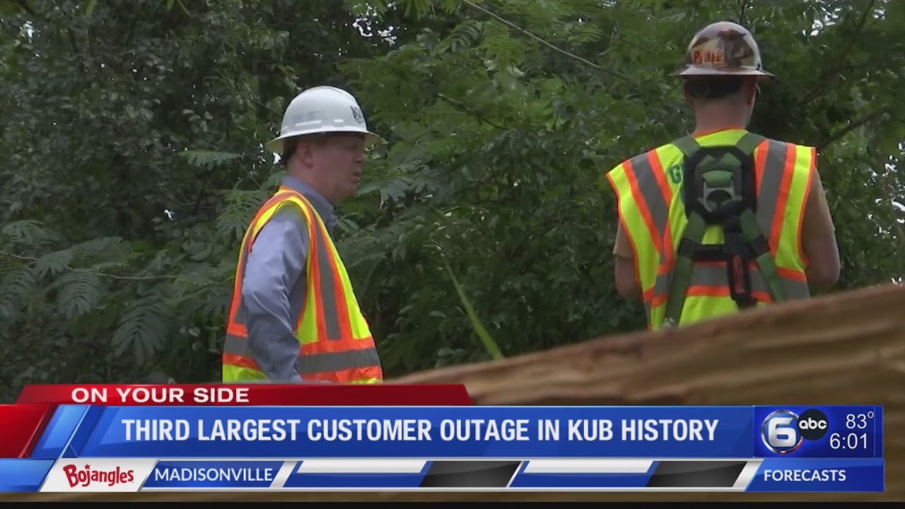 KUB shares report on last week's storms - YouTube