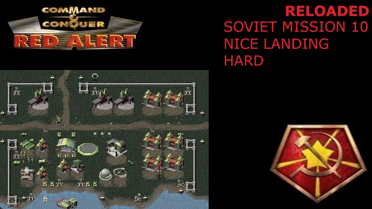 Red Alert: Reloaded - Soviet Mission 10: Nice Landing (Hard) - YouTube
