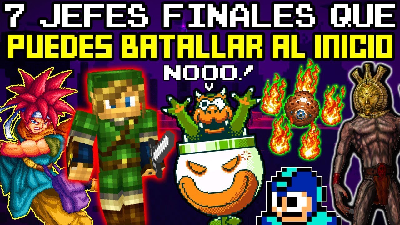 Top 7 Jefes Finales de Videojuegos que Puedes Batallar Desde el Inicio ...