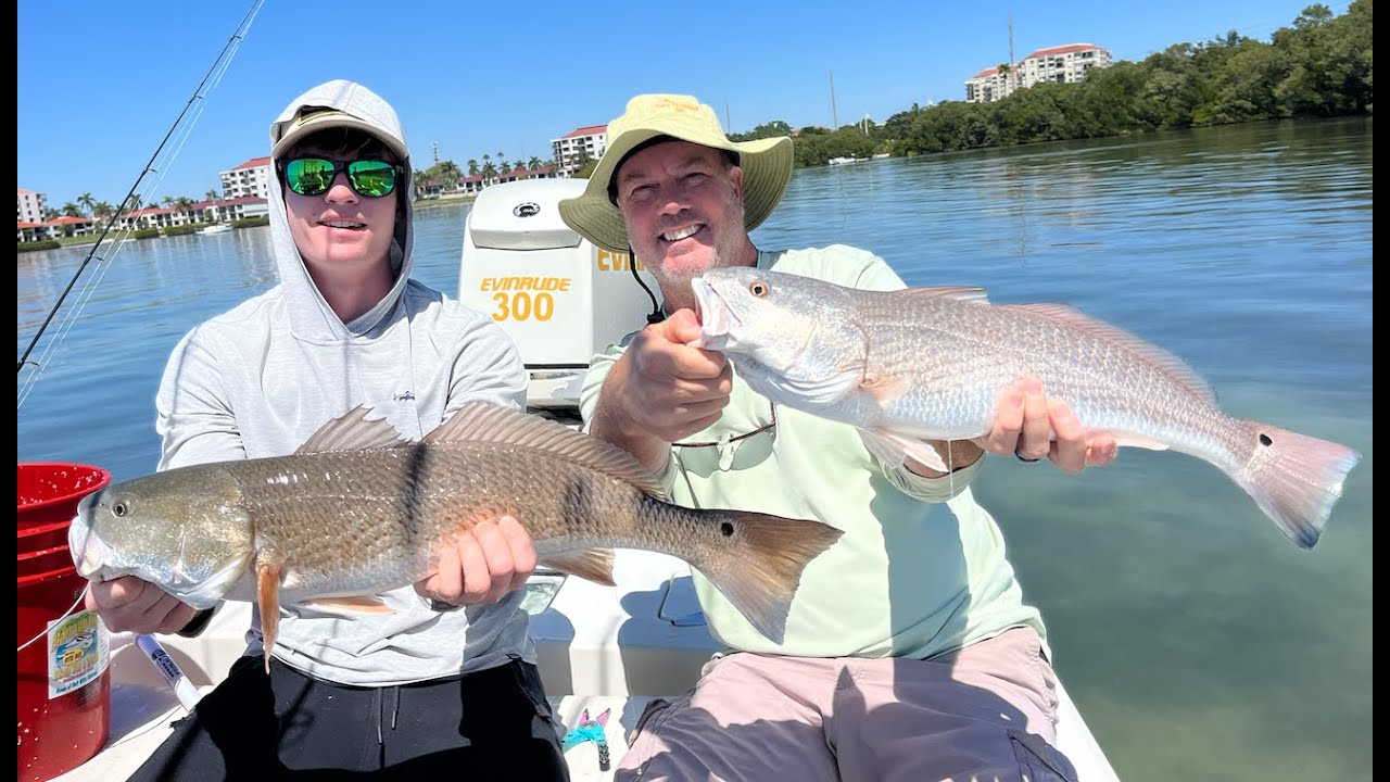 Tampa Bay Redfish and Snook - Fishing the Flats - YouTube