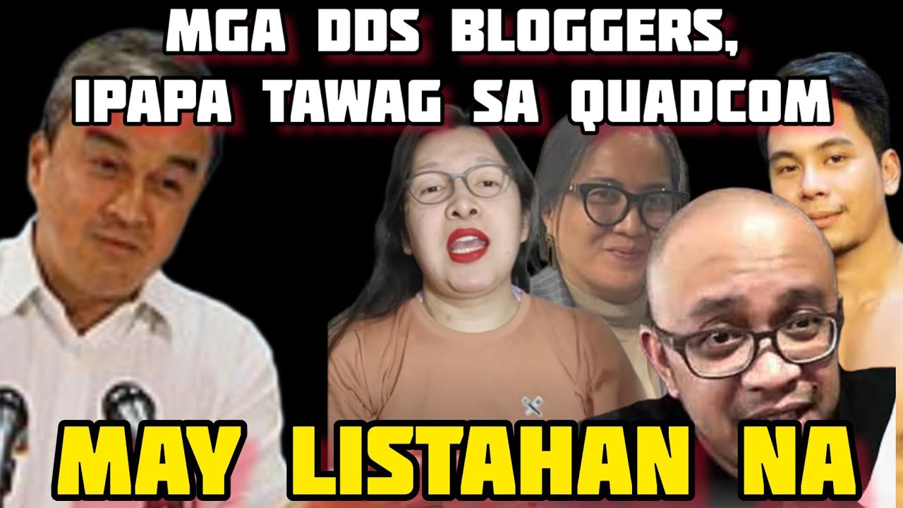 DDS VLOGGERS, IPAPATAWAG SA CONGRESS, DAHIL FAKE NEWS MAY LISTAHAN NA ...