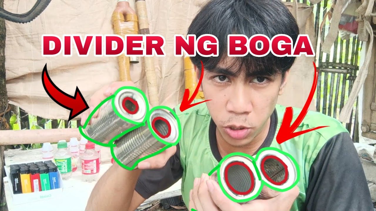 PAANO MAG BILOG NG LATA (Divider ng Boga) | Boga King - YouTube