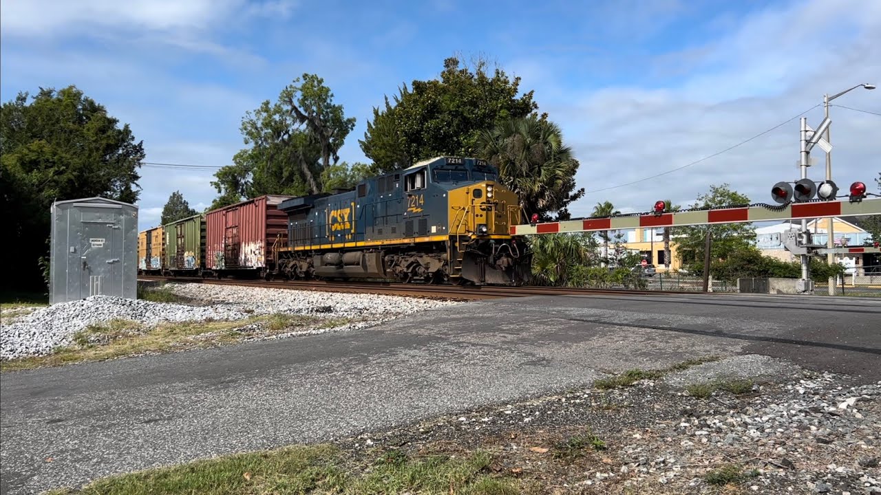CSX S Line Wildwood Sub. Lawtey & Starke, FL - YouTube