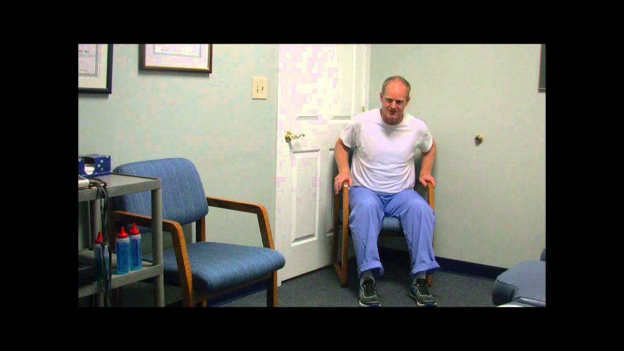 Neutral sitting posture - YouTube