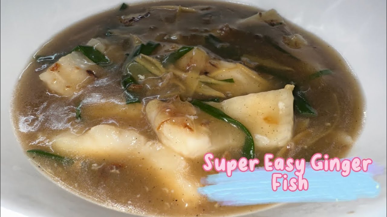 Super easy to cook “Ginger Fish” - YouTube