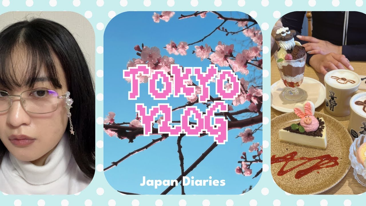 Sakura, Harajuku, Shaun the Sheep Cafe & Watching Wicked | Tokyo Vlog ...