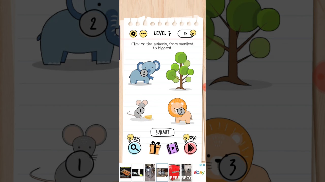 Brain Test Level 7 Answer - YouTube