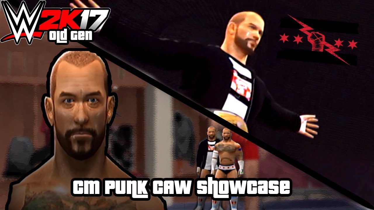 WWE 2K17 CAW Showcase:CM Punk (PS3/XBOX 360) - YouTube