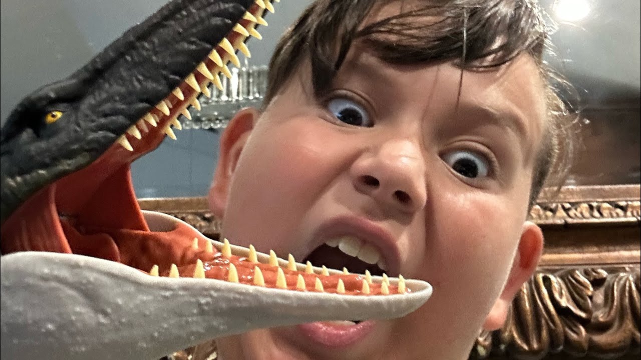 Bite and blast mosasaurs review - YouTube